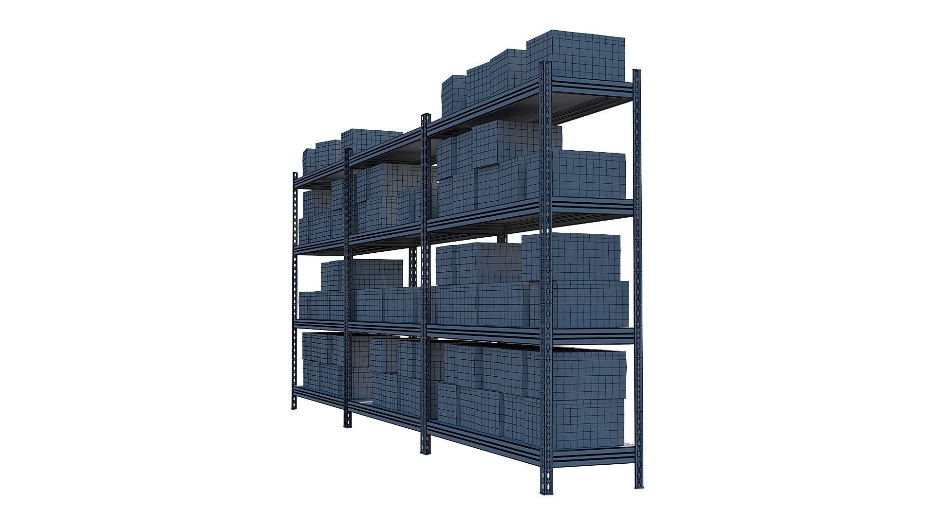 Warehouse Racking 3D model | CGTrader
