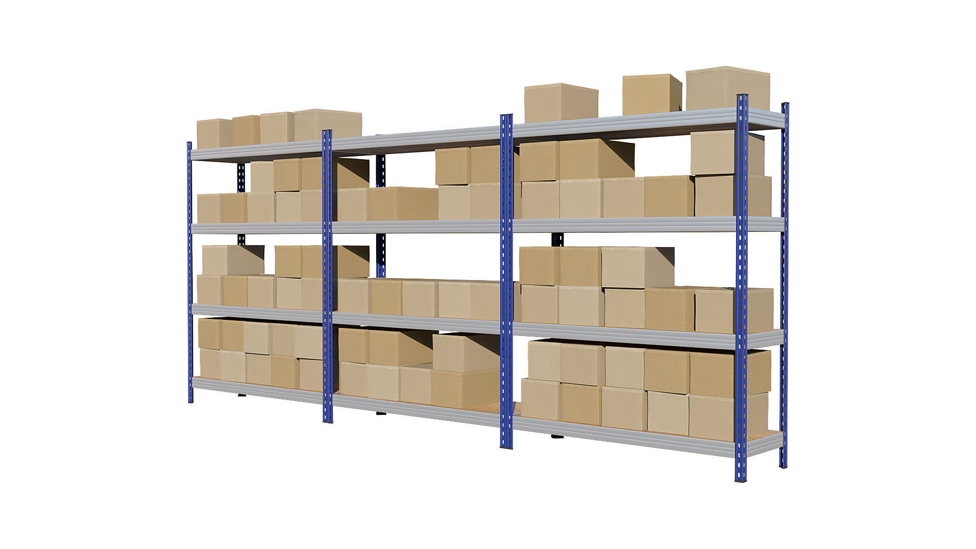 Warehouse Racking 3D model | CGTrader