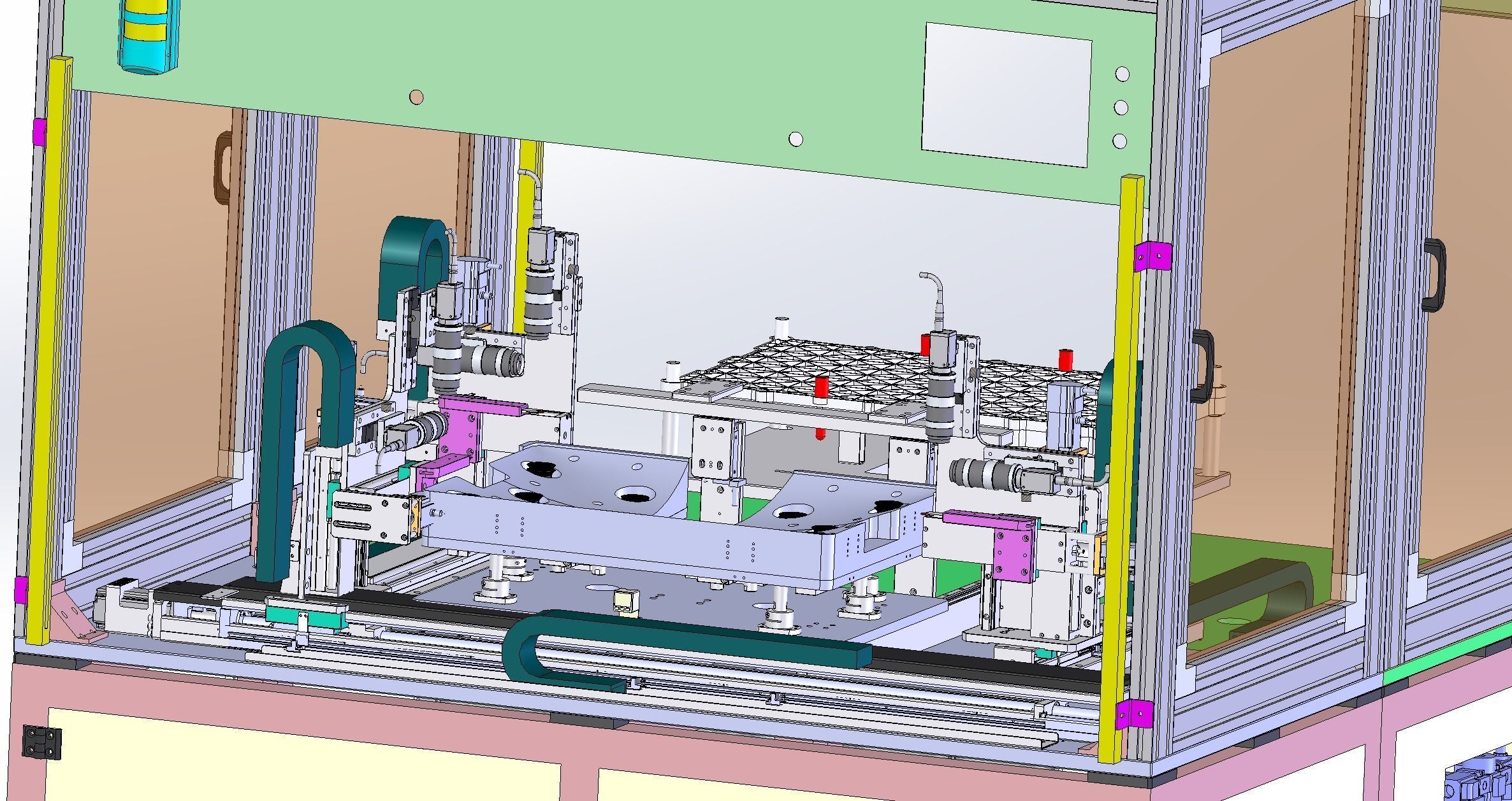 CCD detection assembly machine 3D model | CGTrader