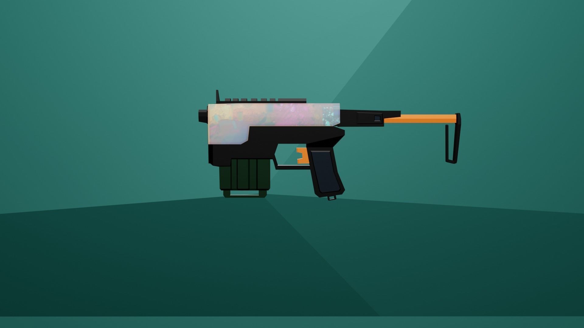 3D model Simple cartoon gun VR / AR / low-poly | CGTrader