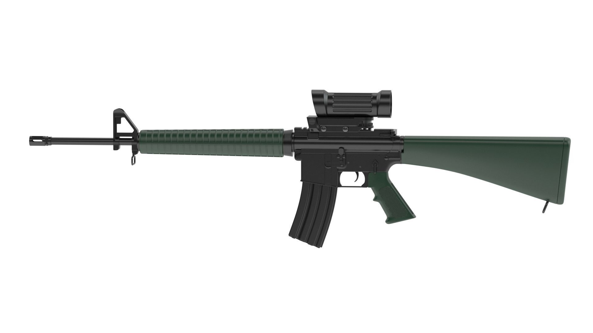 Colt Canada C7A1 3D model | CGTrader
