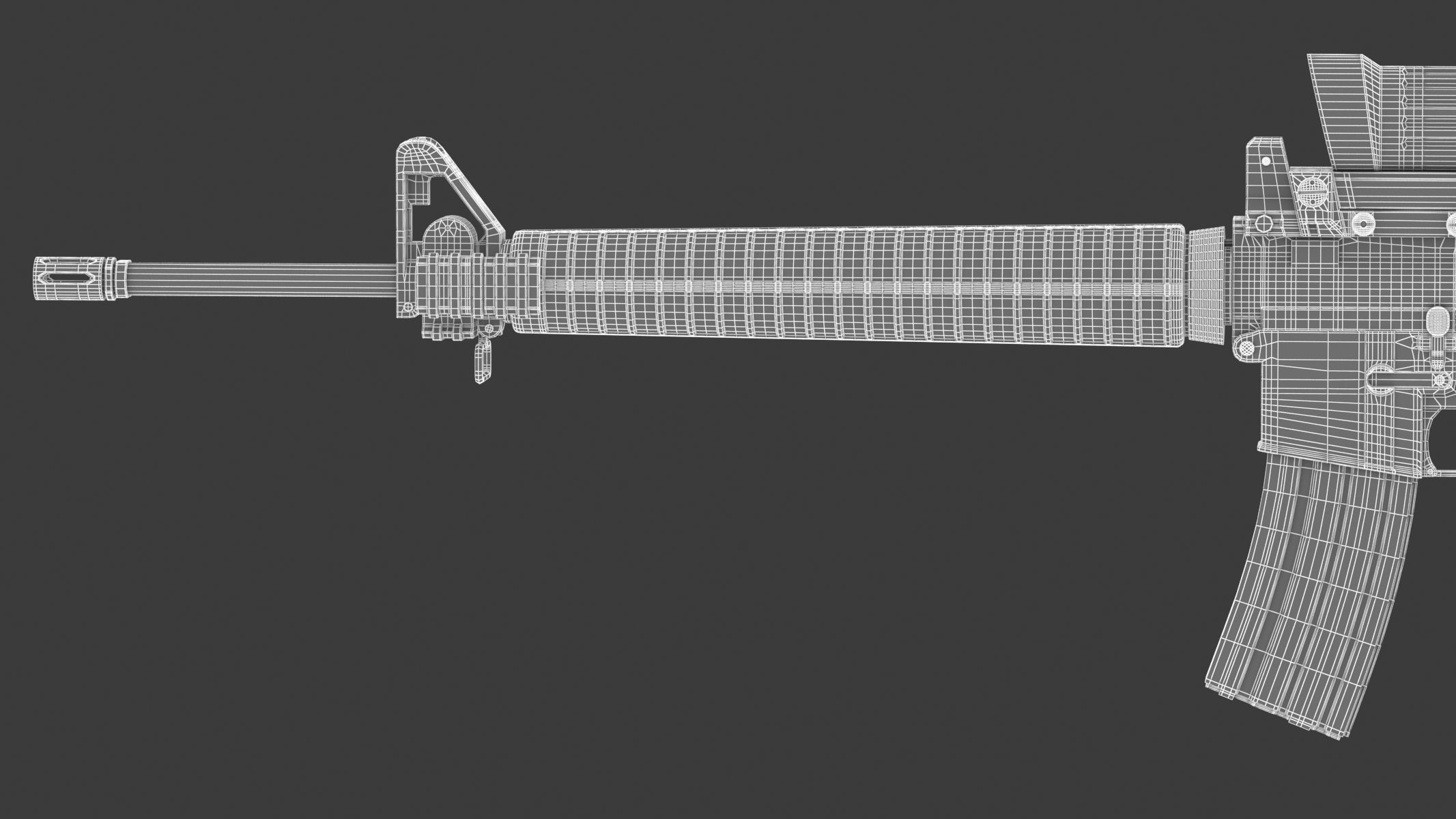 Colt Canada C7A2 3D model | CGTrader