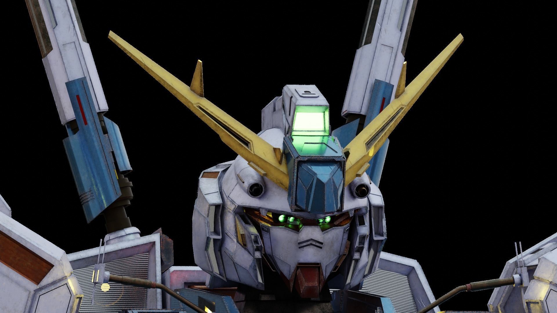 RX-78 NT-1 Gundam Alex 3D model rigged | CGTrader