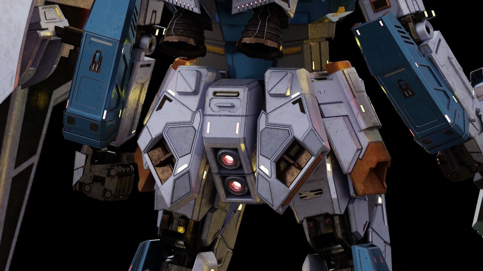 RX-78 NT-1 Gundam Alex 3D model rigged | CGTrader