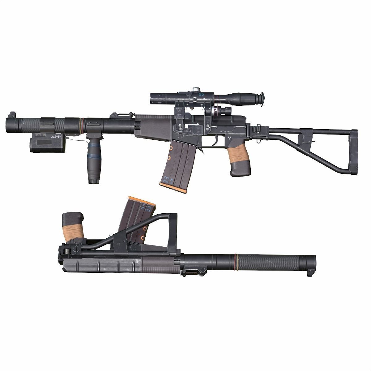 3D model AS VAL VR / AR / low-poly | CGTrader