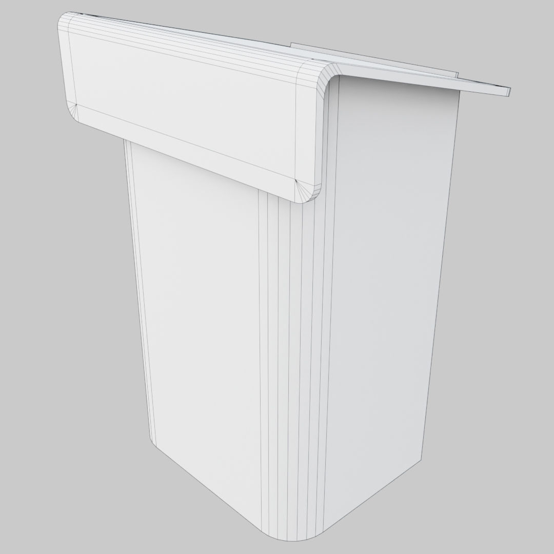 3D model Elegant pulpit VR / AR / low-poly | CGTrader