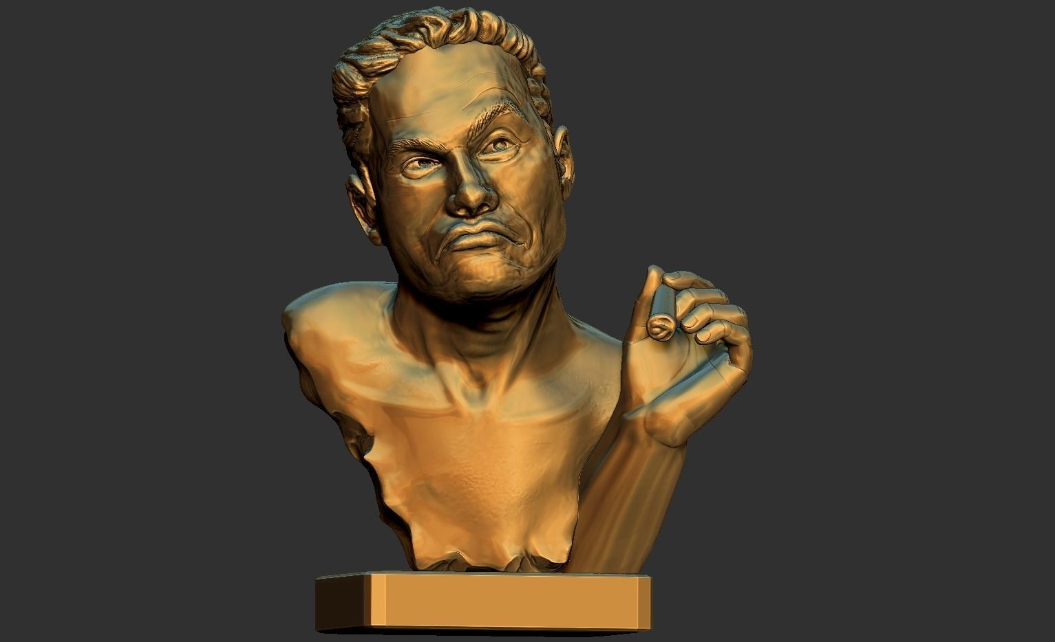 Elon Musk 3D model 3D printable | CGTrader