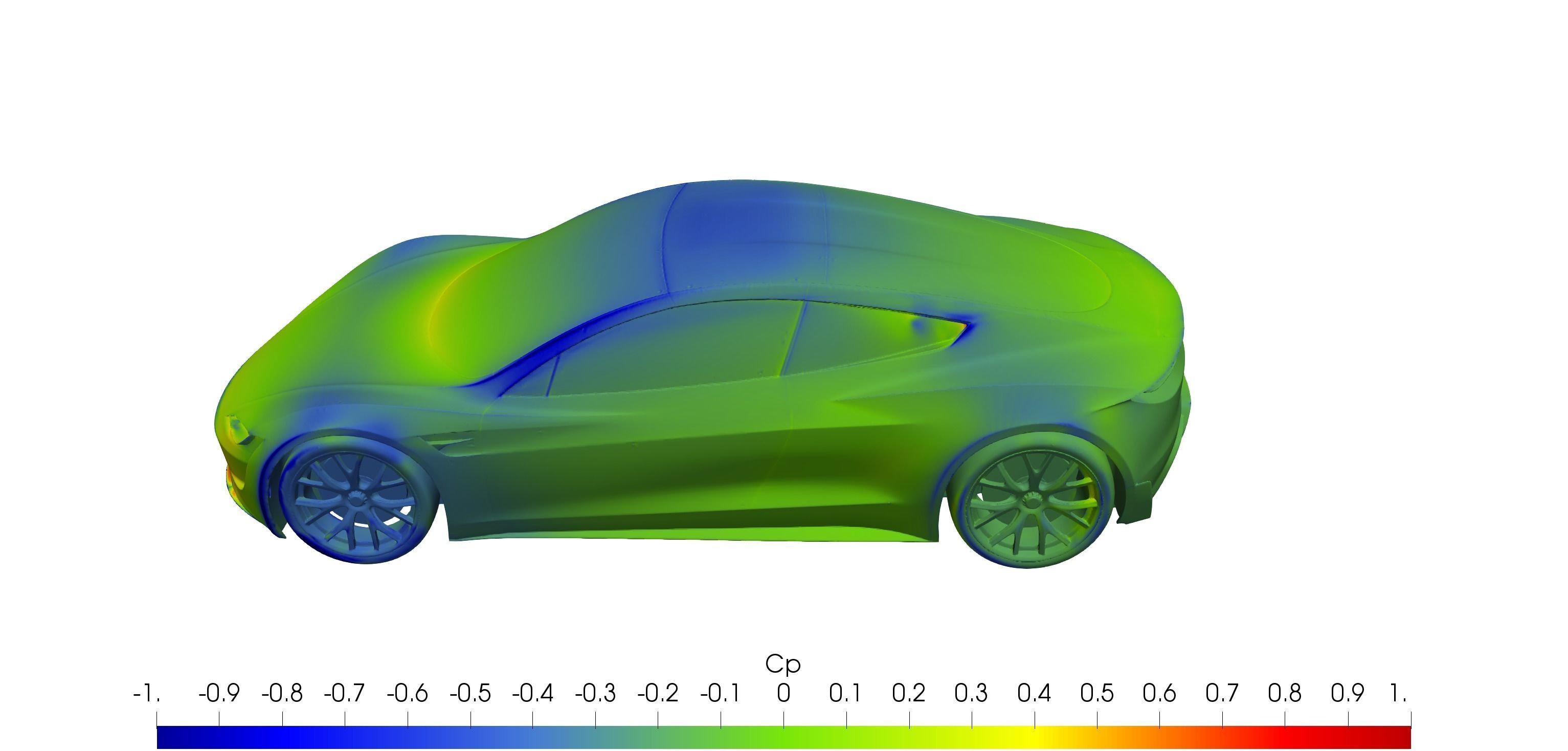 Tesla Roadster 2023 solid for CFD or 3D printing 3D model | CGTrader