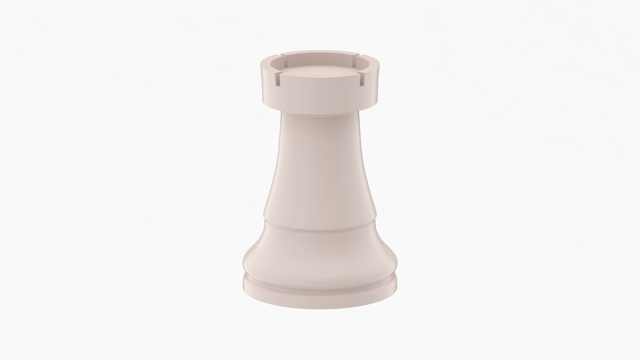 Rook Chess - 3D Printable 3D model | CGTrader