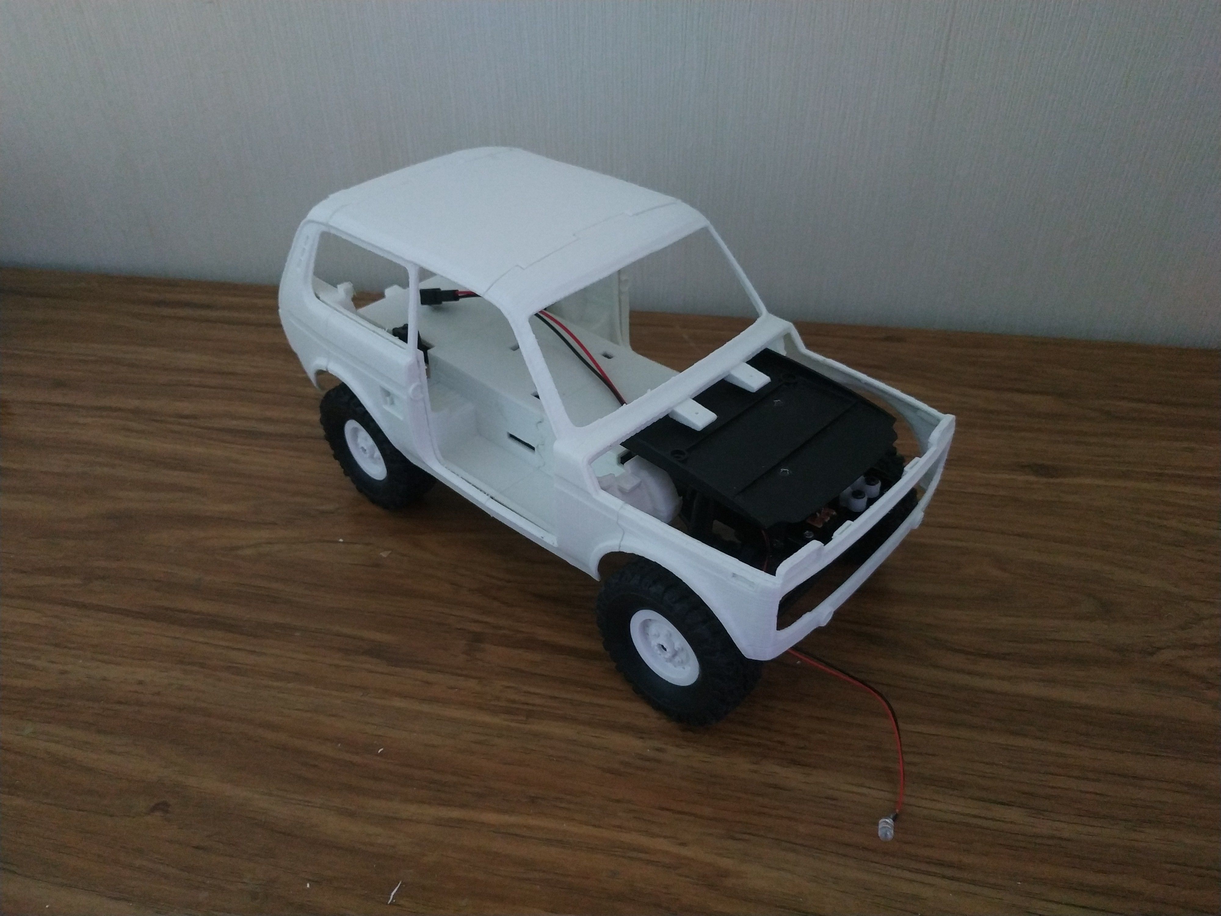 RC car Lada Niva with interior chassis WPL C24 stl file 3D model 3D ...