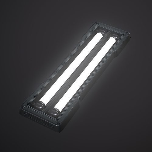 3D model Sci Fi Light 01 Reworked VR / AR / low-poly | CGTrader