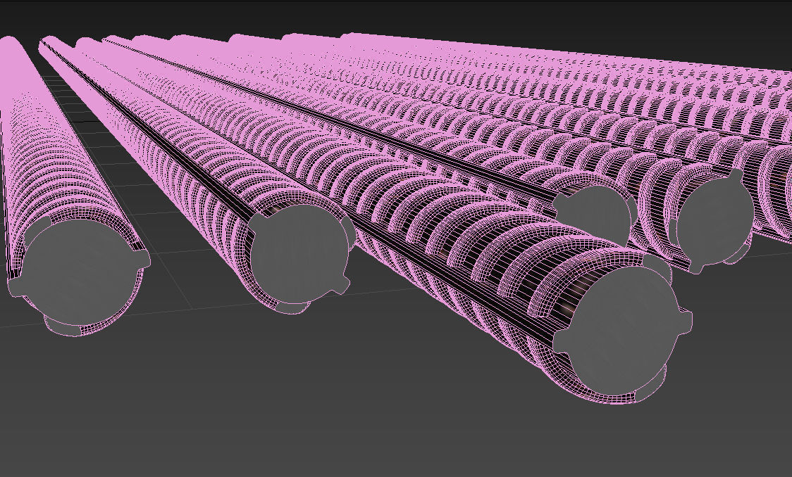 Rebar- Rusted Reinforcement 3D model | CGTrader