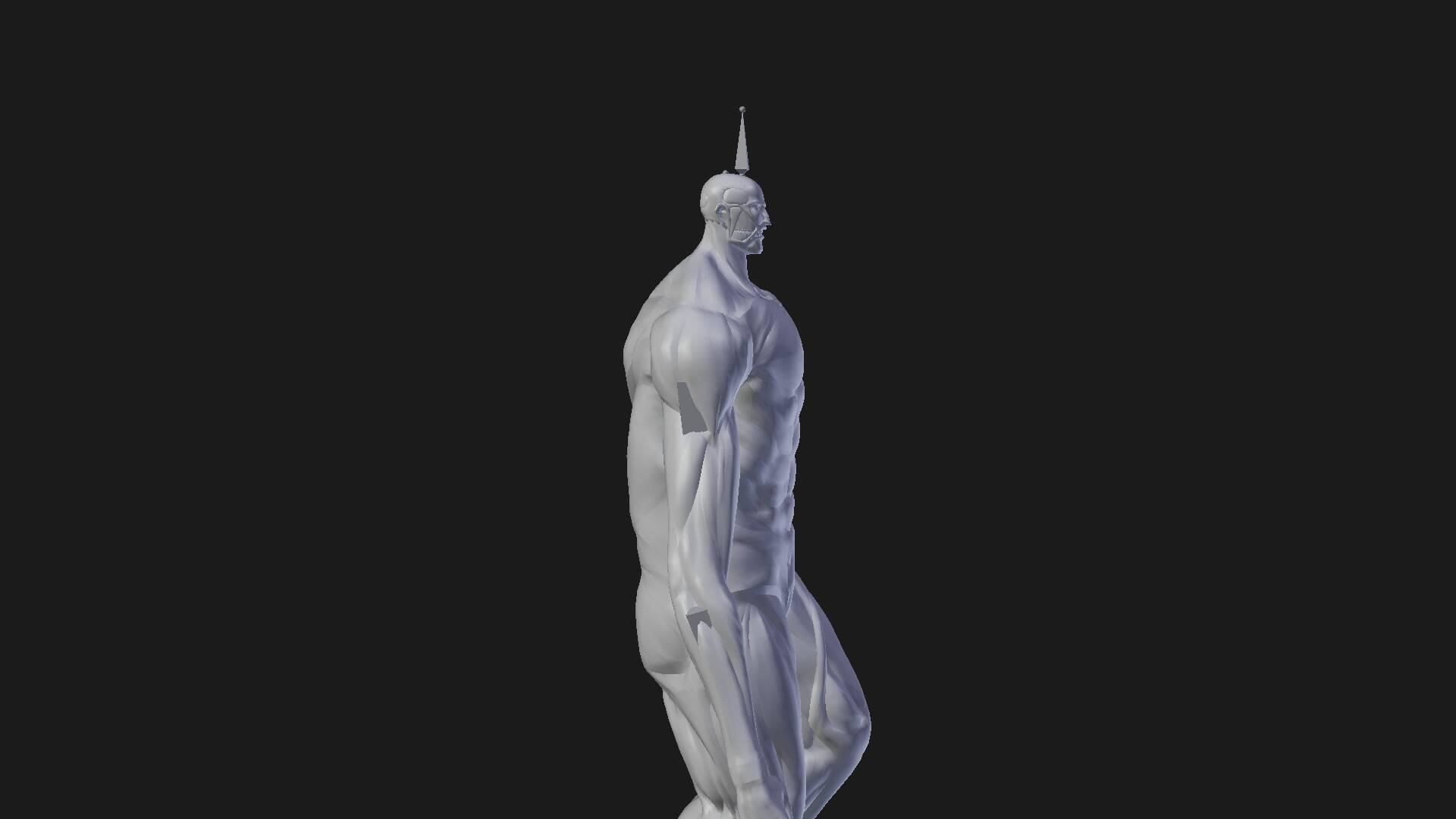 attack on titan Armored and colossal titan 3D model rigged | CGTrader