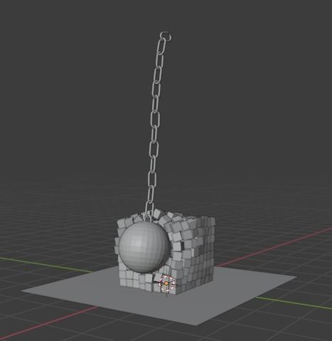 Wrecking Ball free 3D model animated rigged | CGTrader