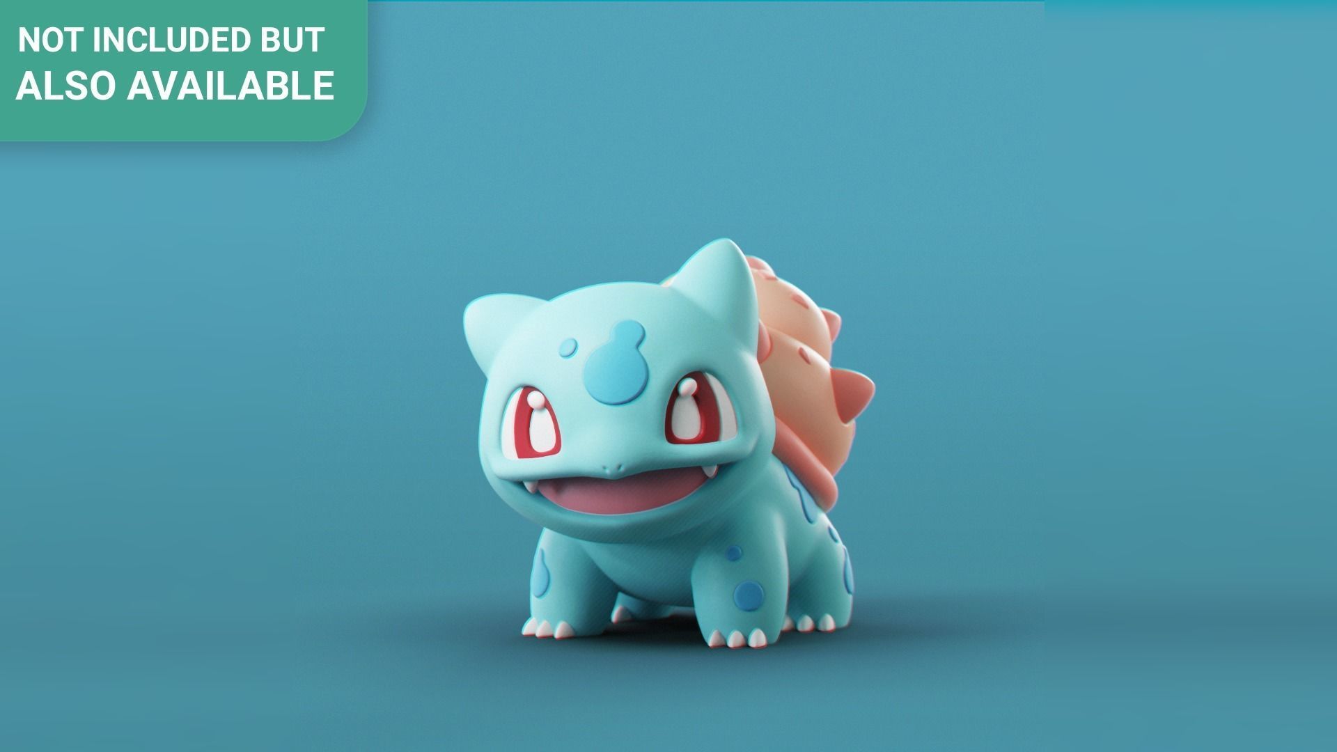 Pokemon - Bulbasaur 3D model 3D printable | CGTrader