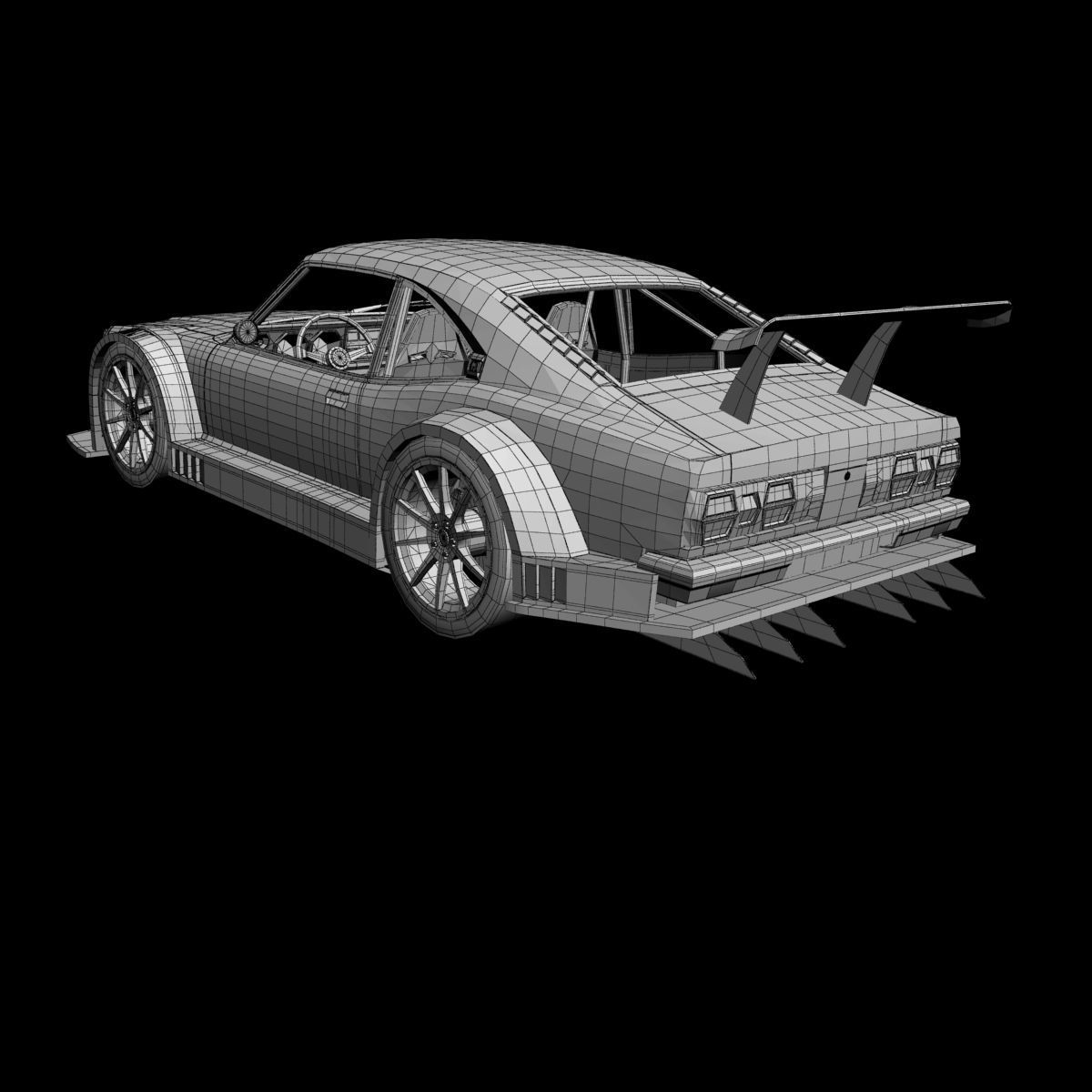 Mazda RX3 Racing 3D model | CGTrader