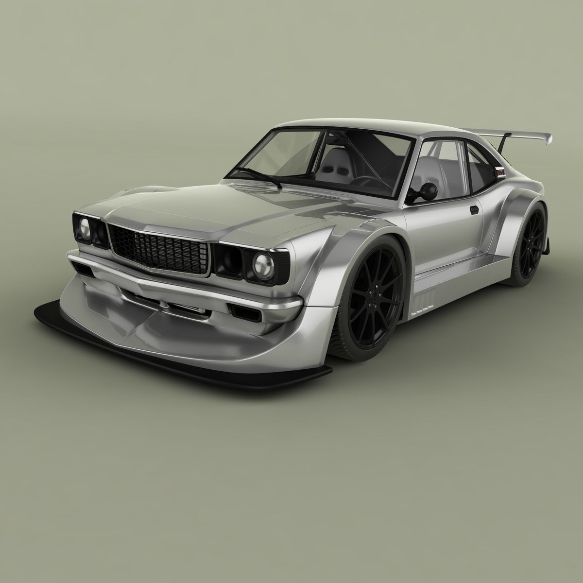 Mazda RX3 Racing 3D model | CGTrader