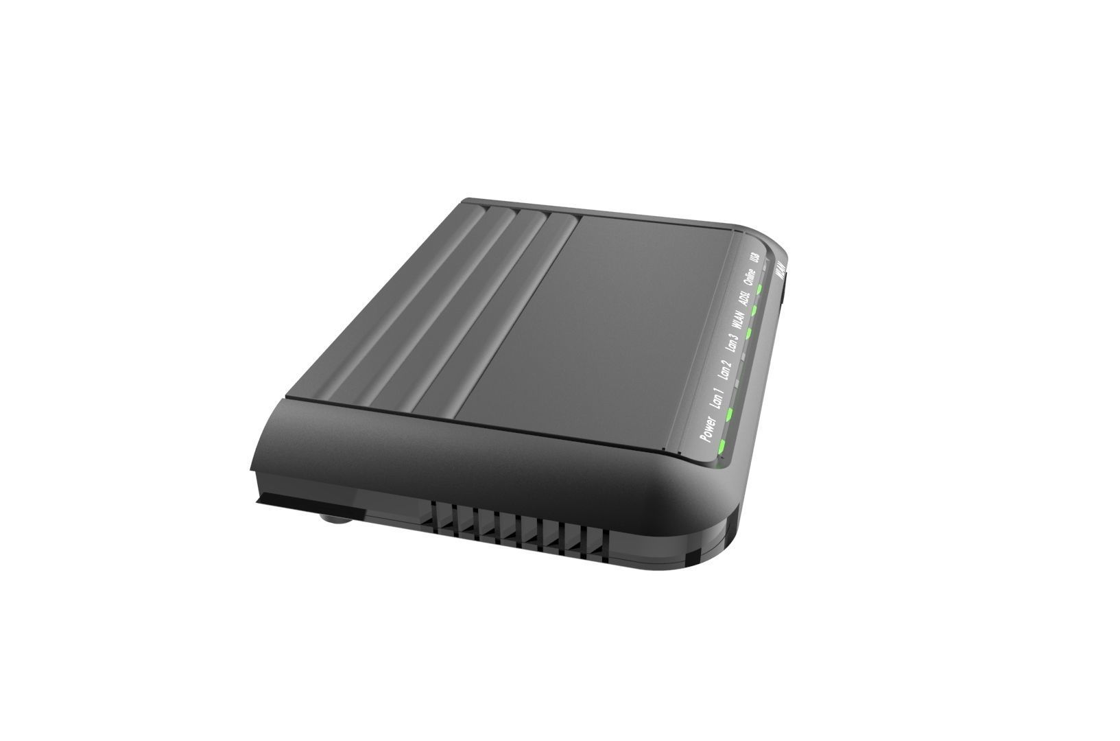 Modem router concept 3D model 3D printable | CGTrader