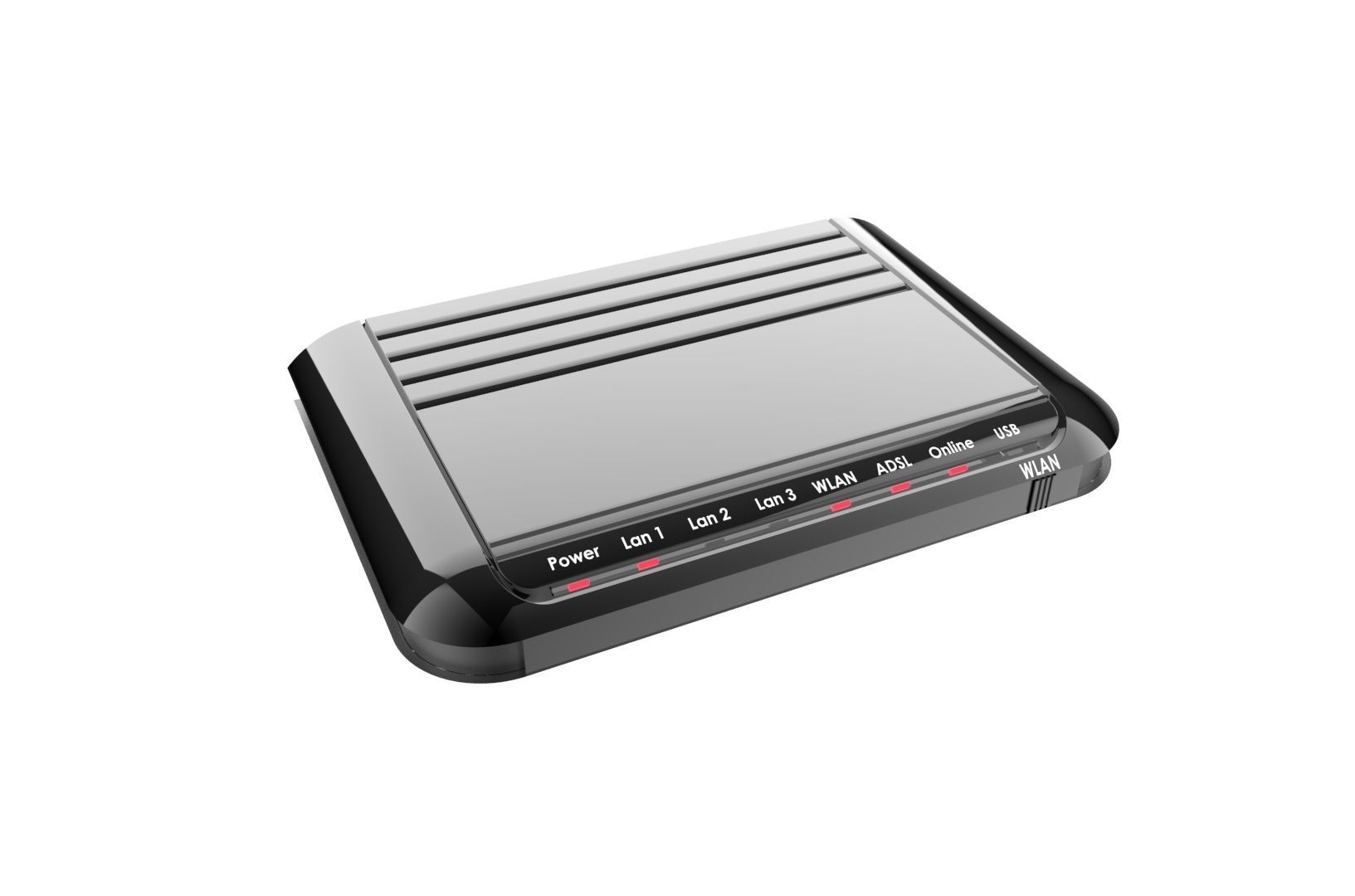 Modem router concept 3D model 3D printable | CGTrader