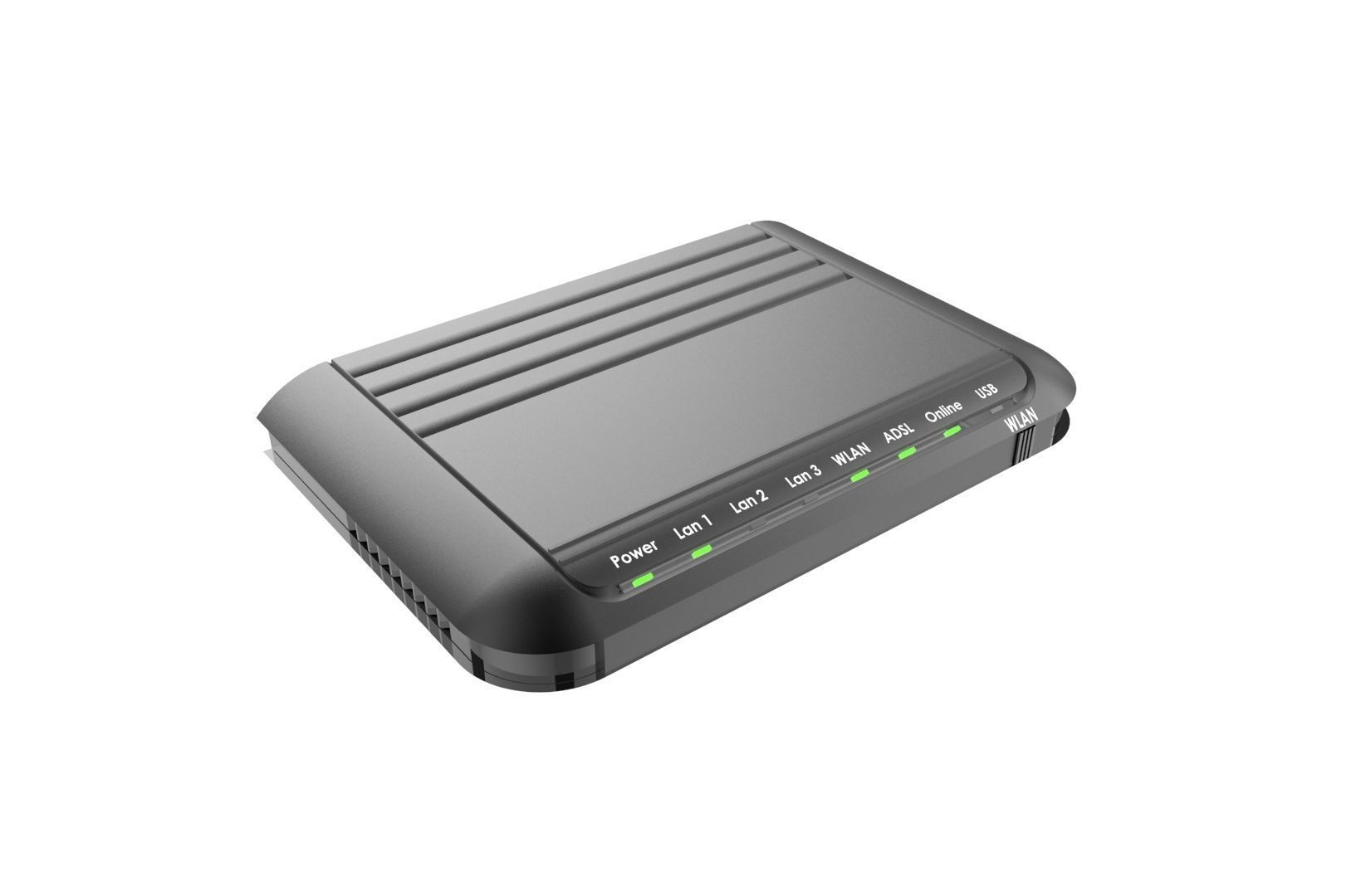 Modem router concept 3D model 3D printable | CGTrader