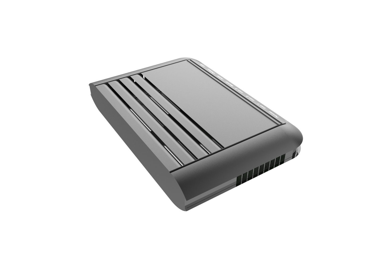 Modem router concept 3D model 3D printable | CGTrader