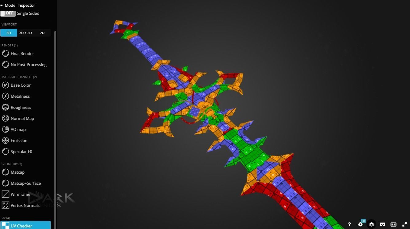 3D model Venthyr Greatsword VR / AR / low-poly | CGTrader