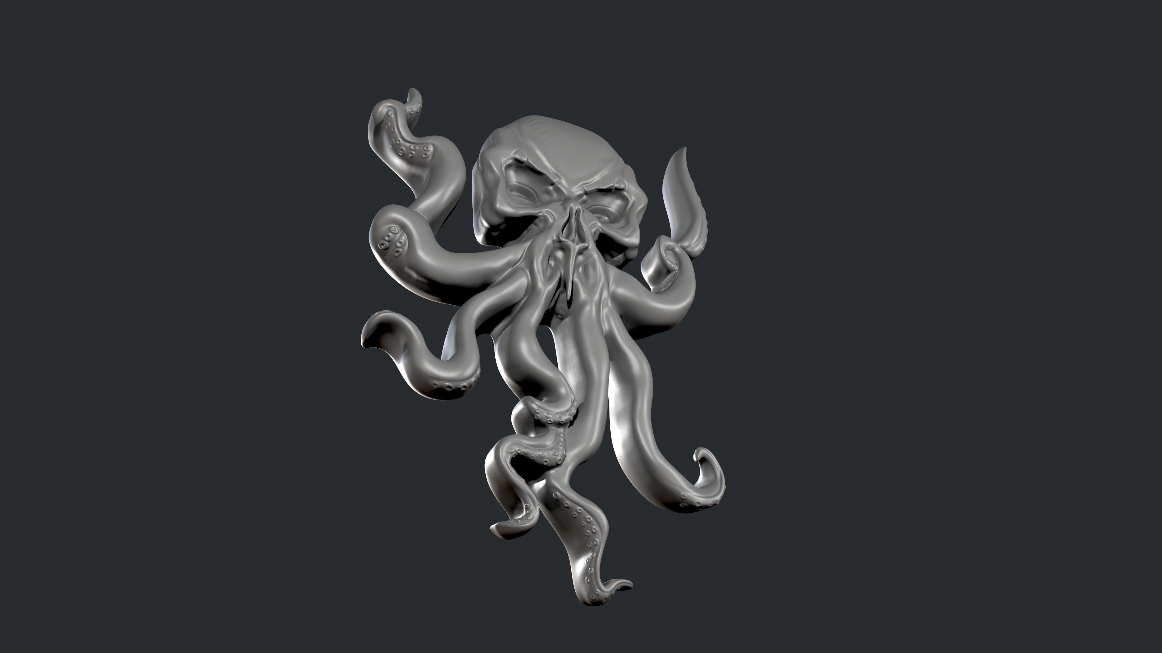 3d STL models for CNC octopus 3D model 3D printable | CGTrader