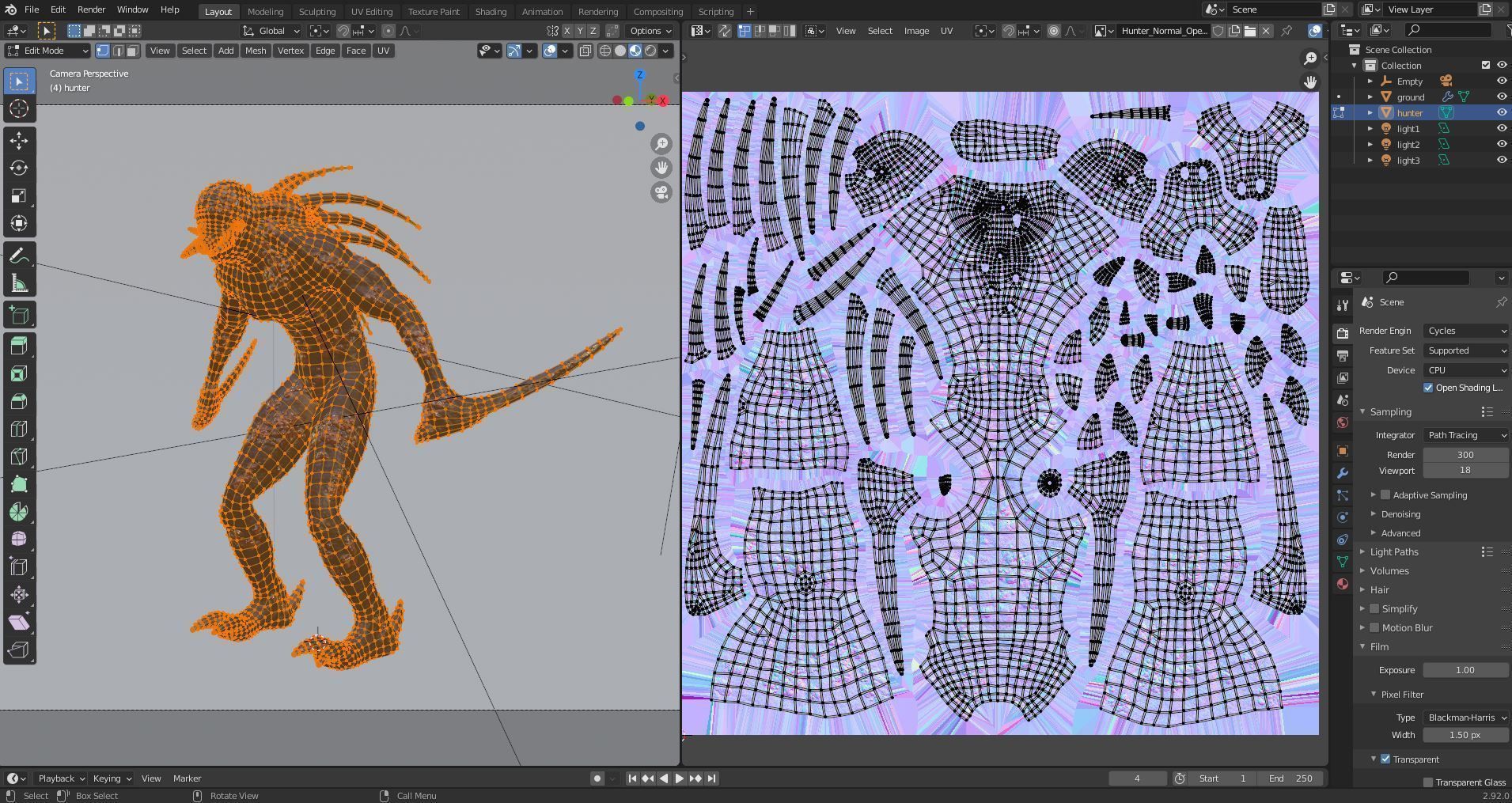 Hunter Scourge 3D model | CGTrader