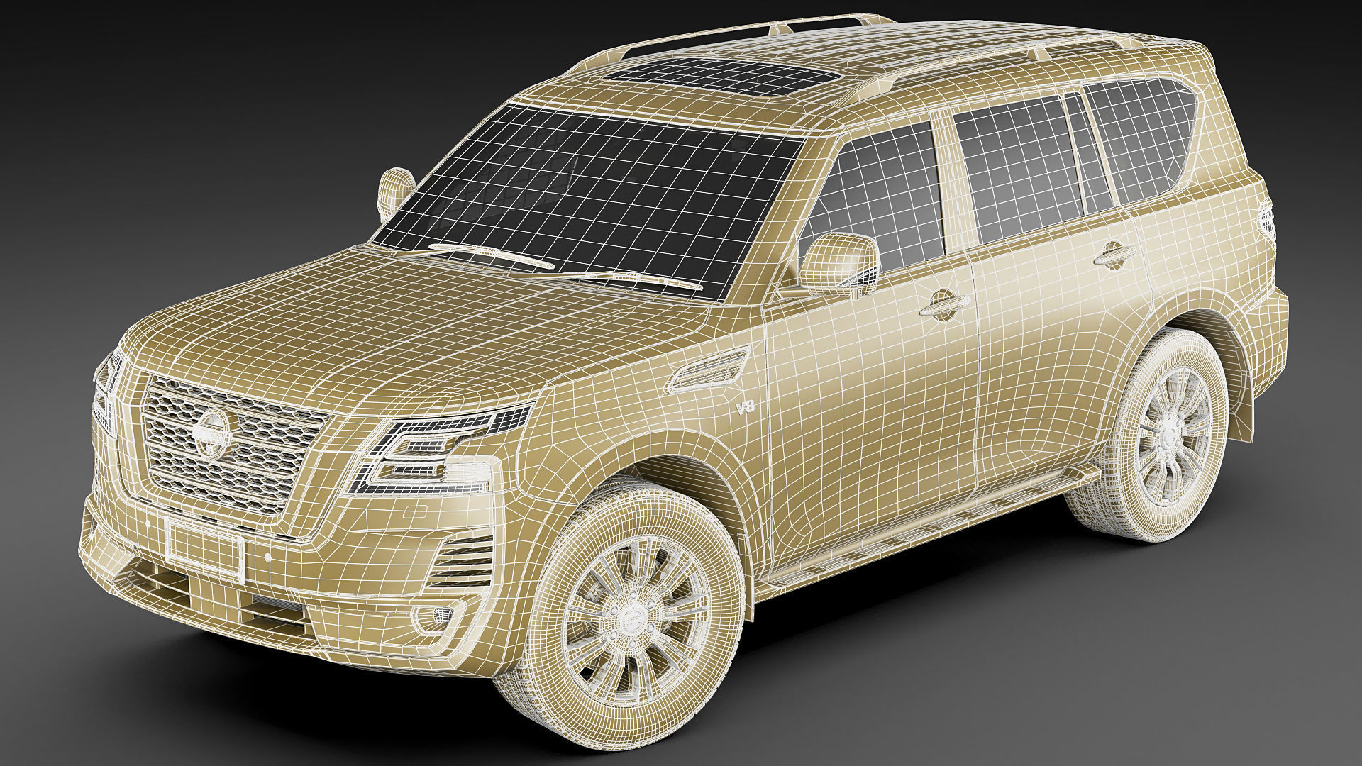 Nissan Patrol 2020 3D model | CGTrader