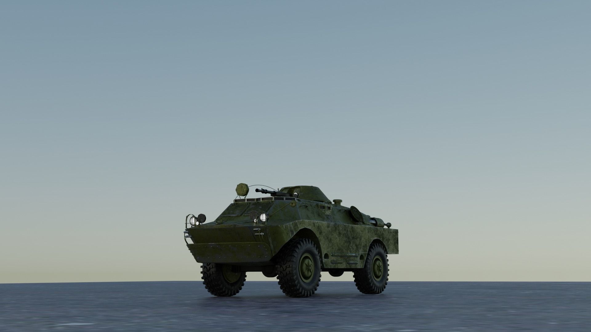 combat reconnaissance patrol vehicle 3D model | CGTrader