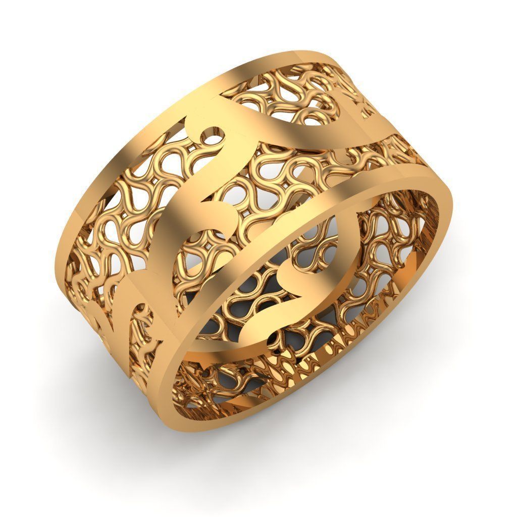 3D print model Wedding Ring 15 stl | CGTrader