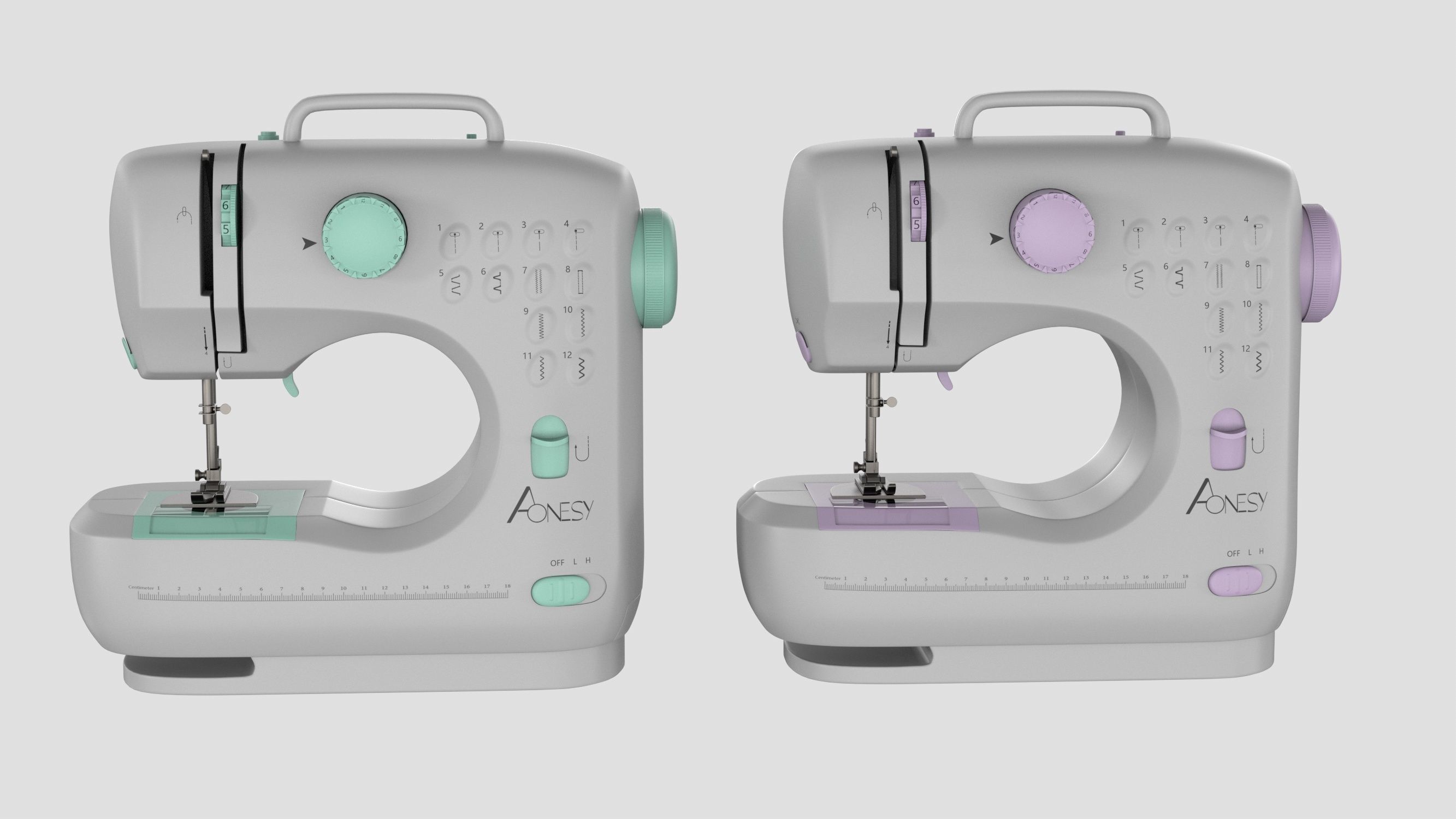 Aonesy Portable Sewing Machine 3D model | CGTrader