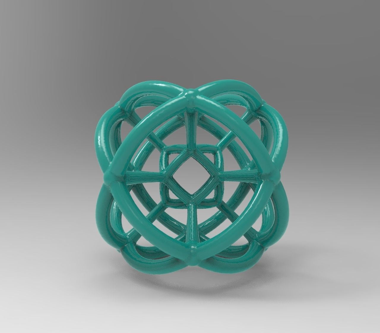 4d Geometric Bead - Hypersphere Math Art Pendant 3D model 3D model 3D ...