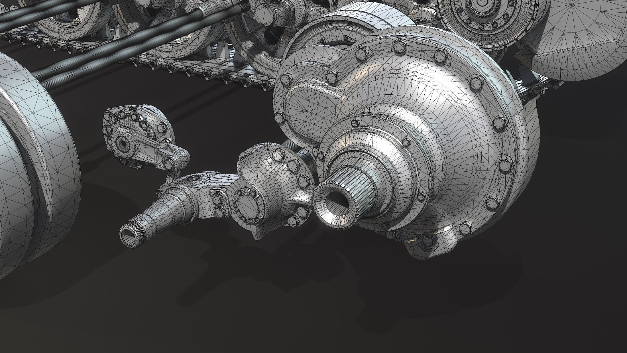 T-55 Tank Chassis 3D model | CGTrader