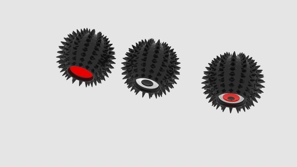 Spike Eye Monster 3D model | CGTrader