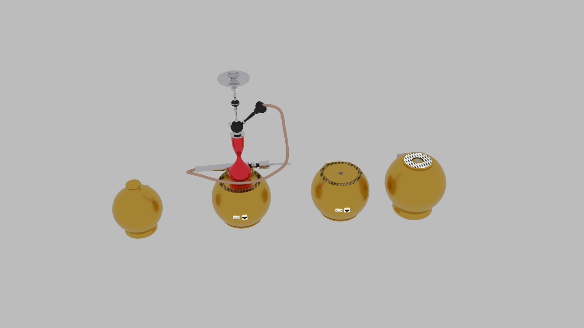 Super Shisha 3D model | CGTrader