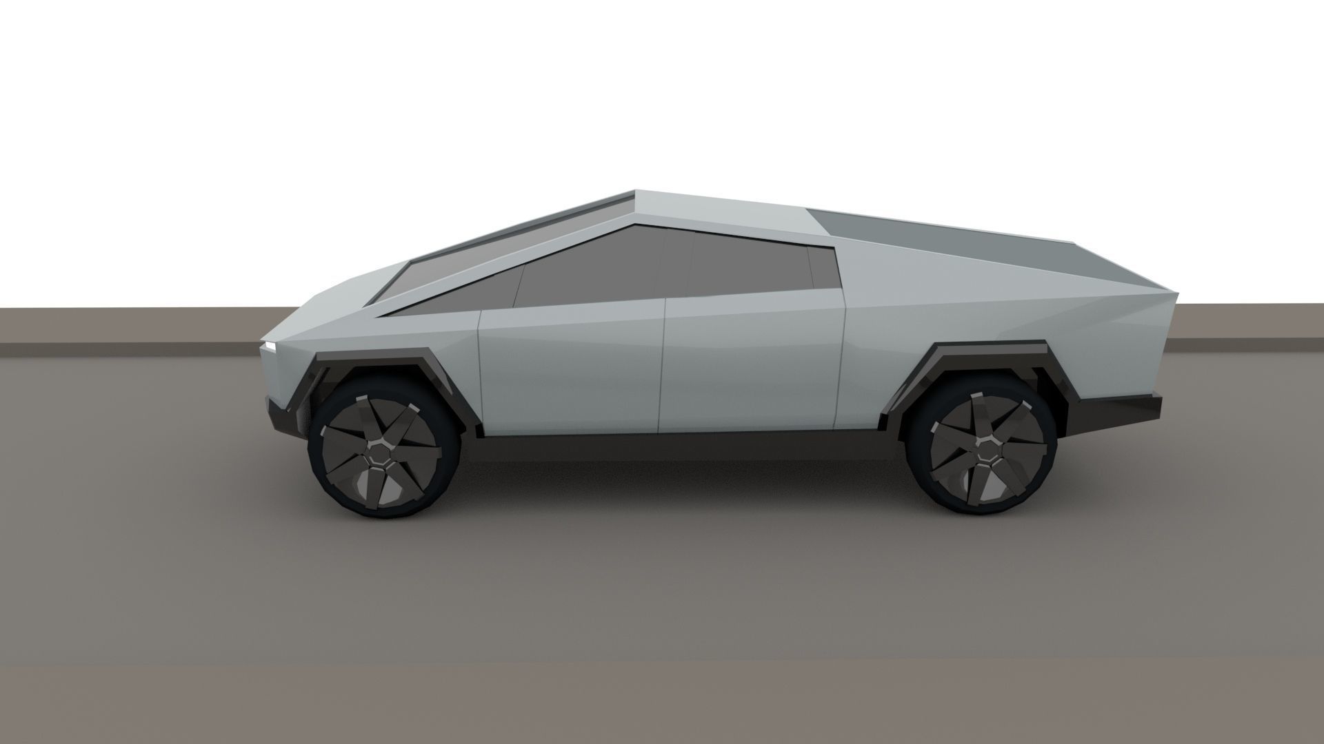 Tesla Cybertruck free VR / AR / low-poly 3D model | CGTrader