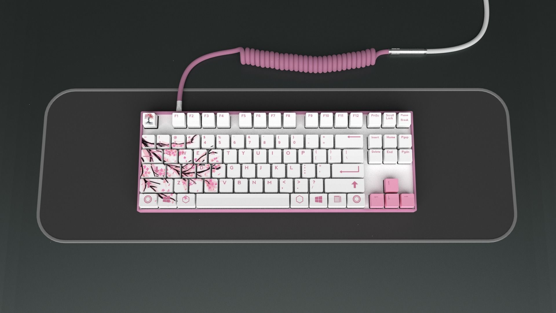 Mechanical Keyboard free 3D model | CGTrader