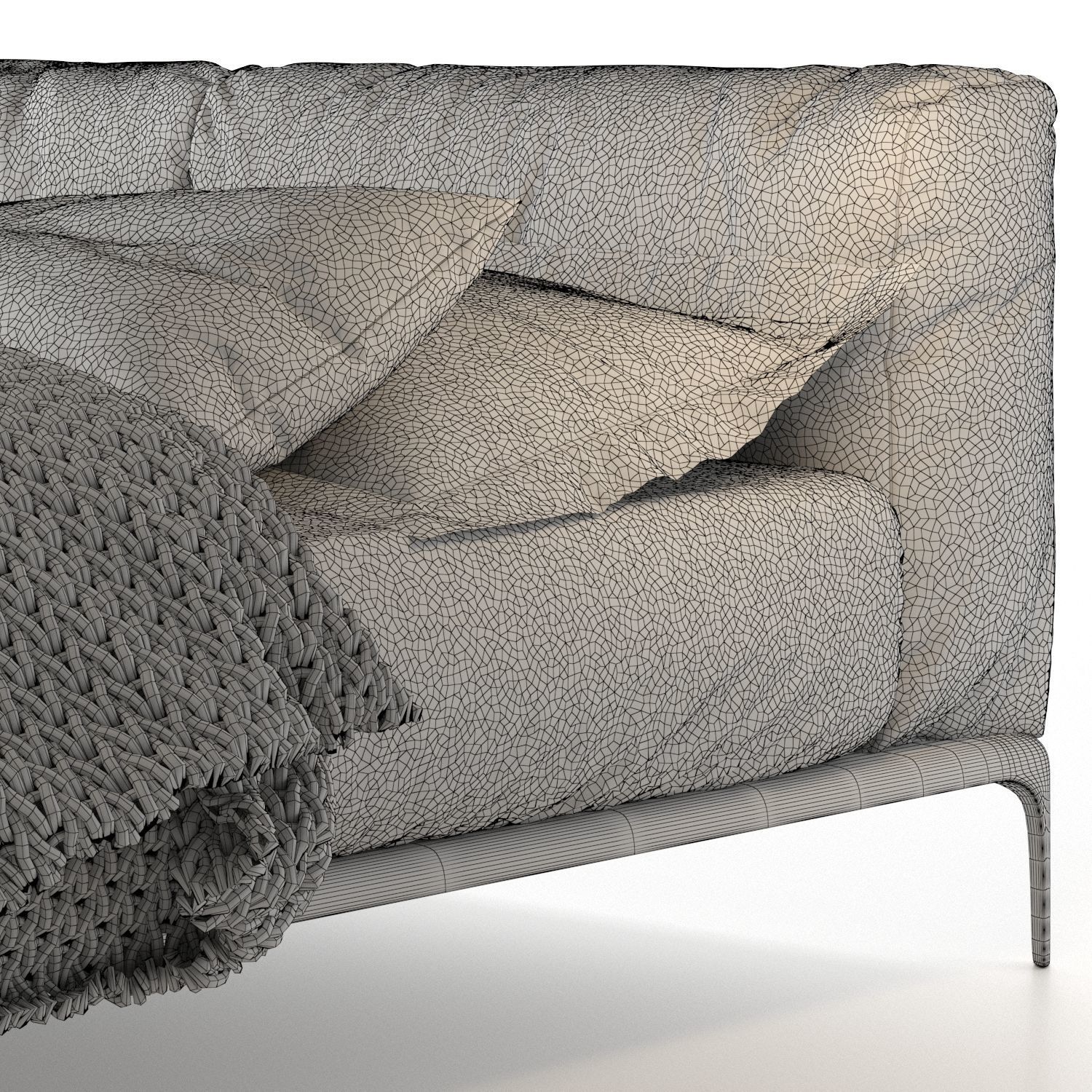 Bed Poliform Park 3D model | CGTrader