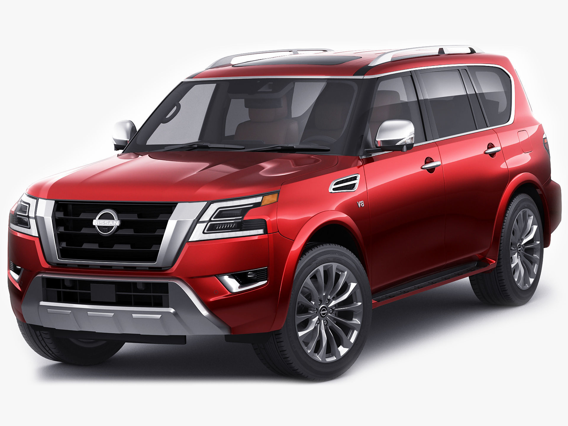 Nissan Armada 2021 3D model | CGTrader