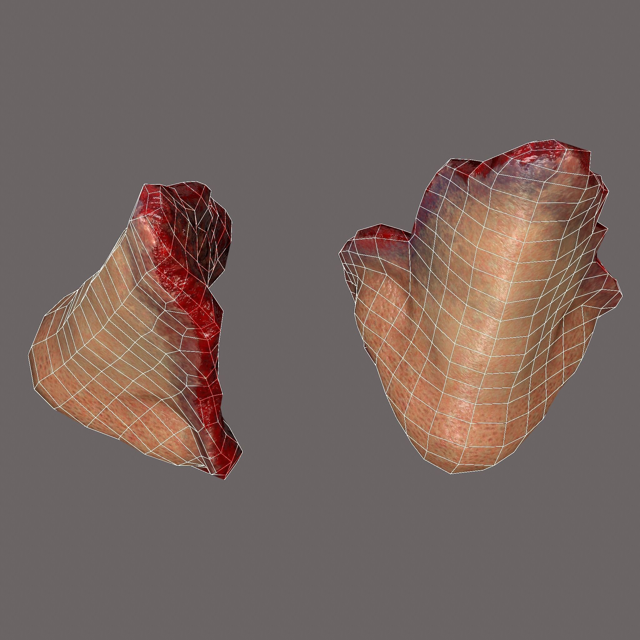 3D model Severed Nose VR / AR / low-poly | CGTrader