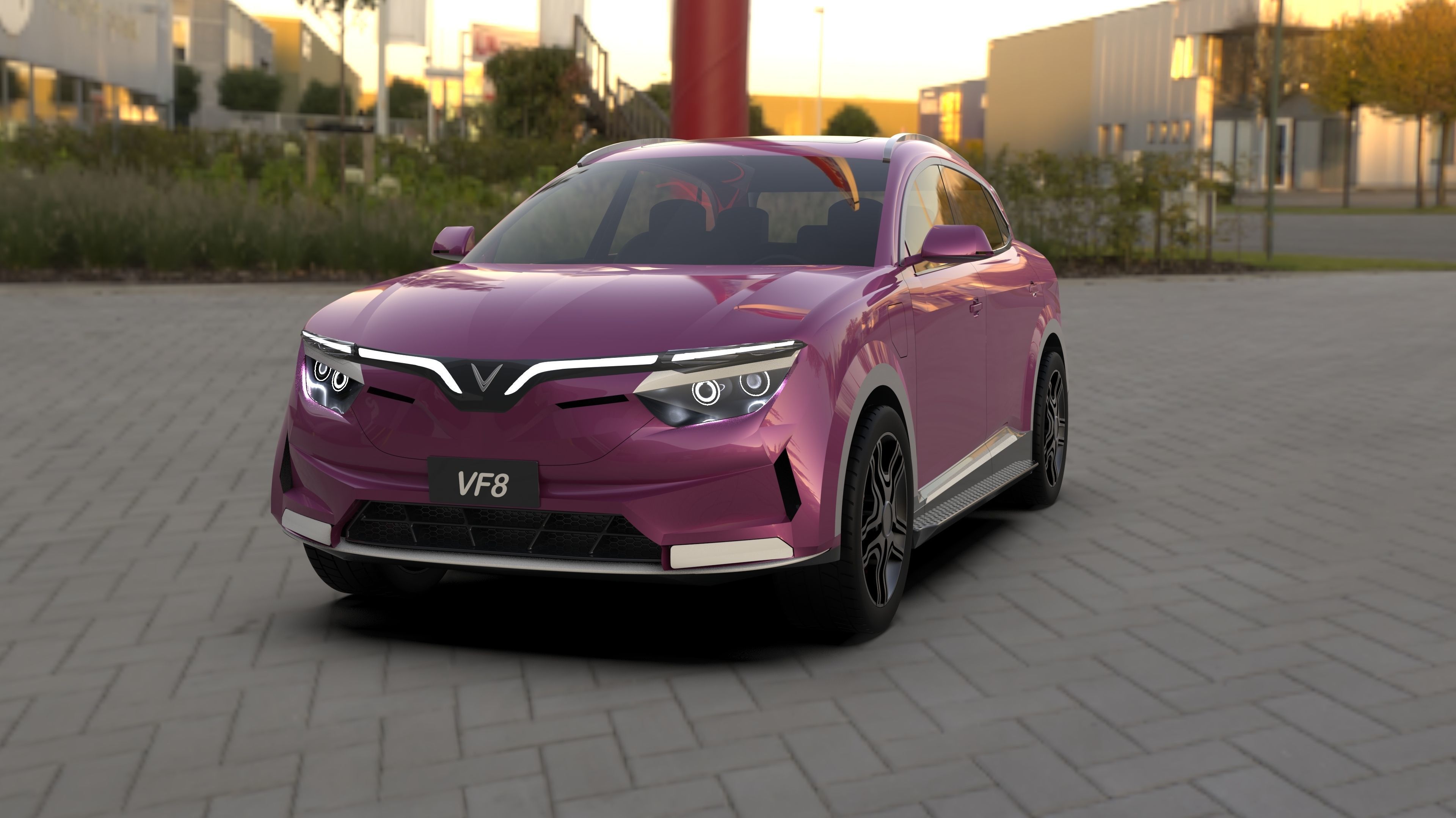 Vinfast VF8 3D model | CGTrader