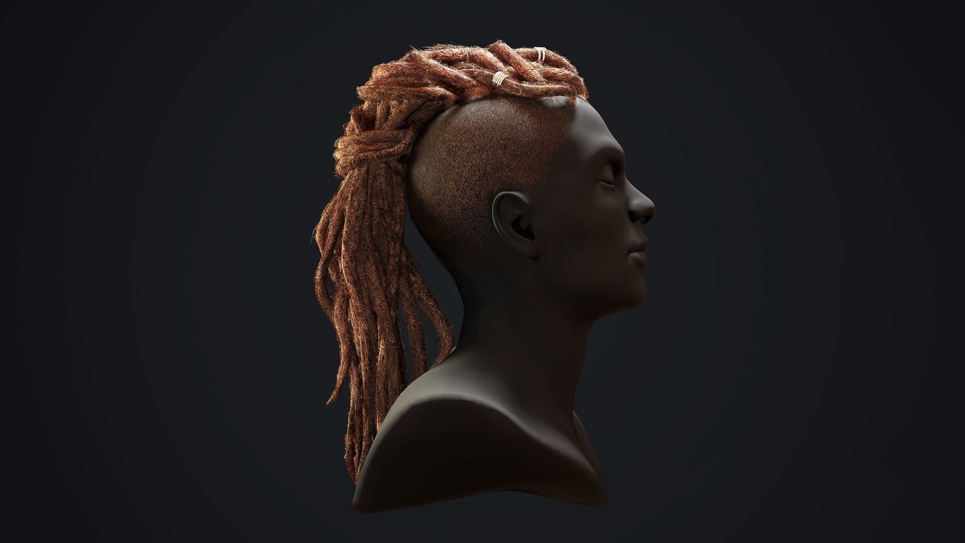 3D model Low Poly Dreads VR / AR / low-poly | CGTrader