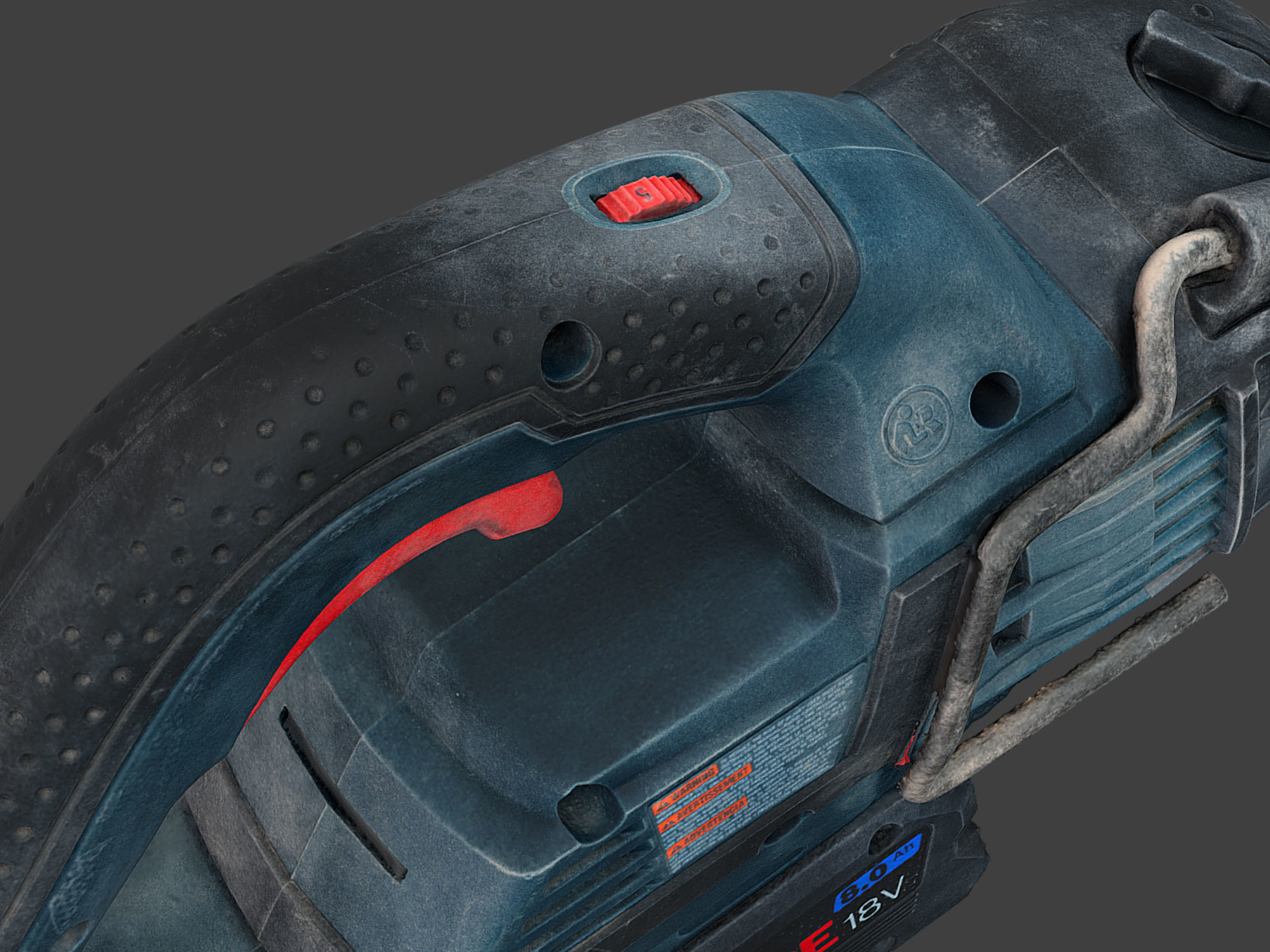 BOSCH GSA 18-V RAW Scan 3D model | CGTrader