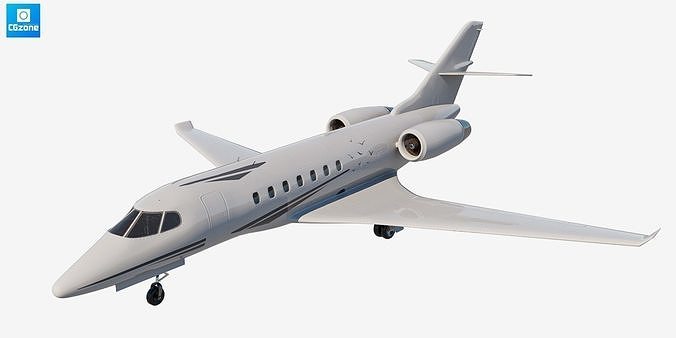 3D model Privet jet VR / AR / low-poly | CGTrader