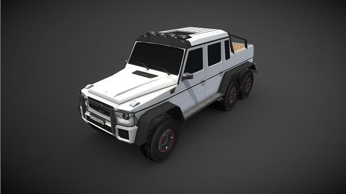 3D model Mercedes G class 6x6 VR / AR / low-poly | CGTrader