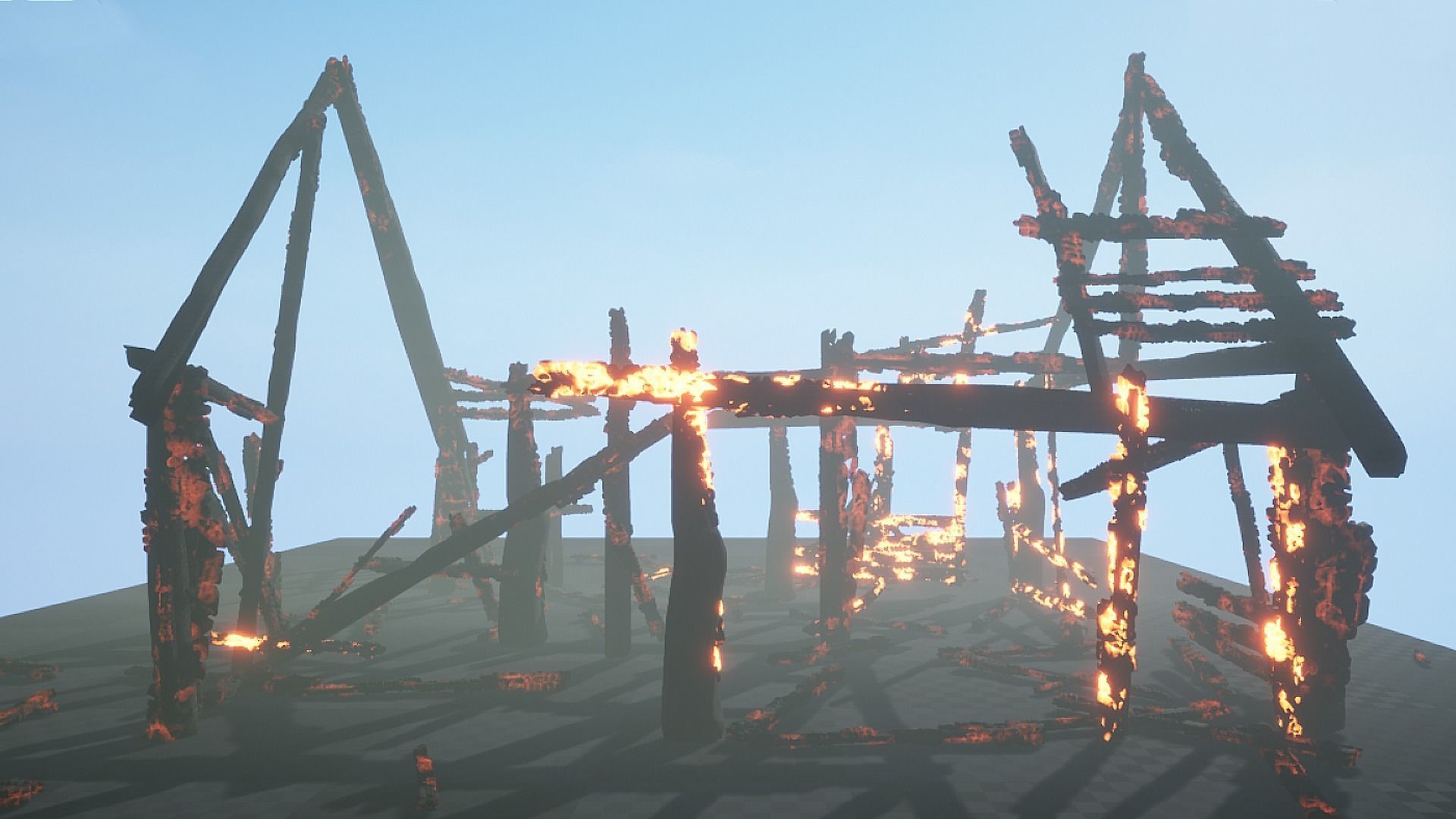 Burning Wood Animated 26 Pack Unreal Engine 3D model animated | CGTrader