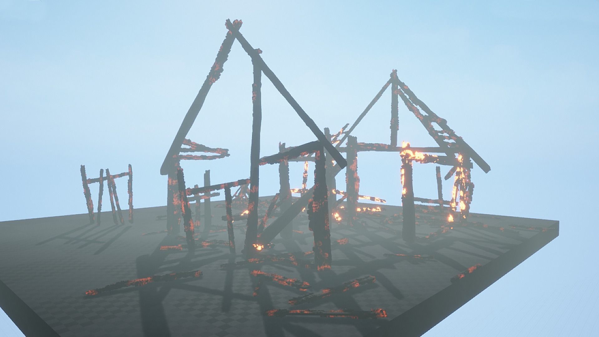 Burning Wood Animated 26 Pack Unreal Engine 3D model animated | CGTrader