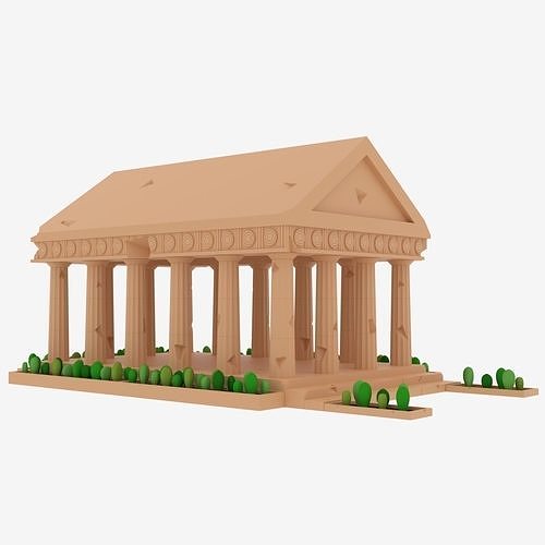 Parthenon Cartoon