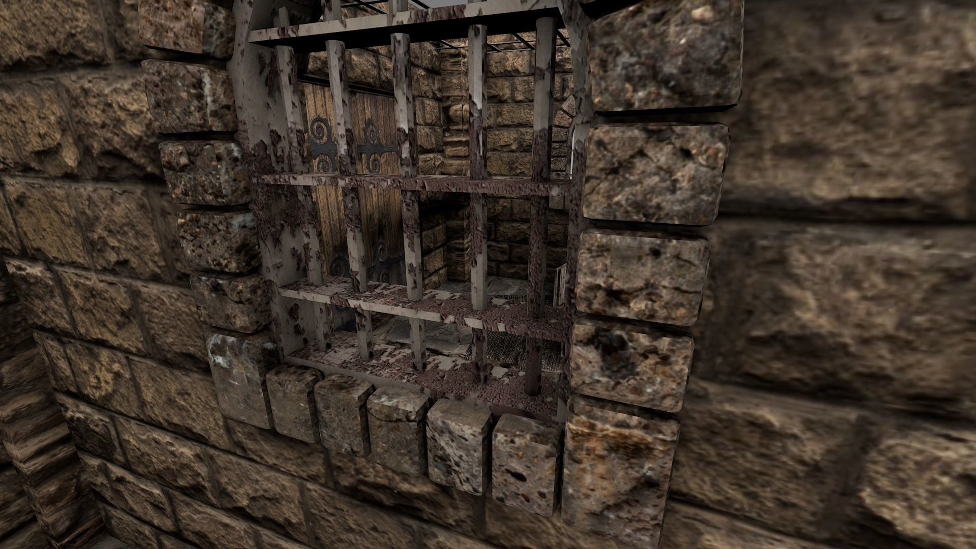 Medieval Prison Block 3D model | CGTrader
